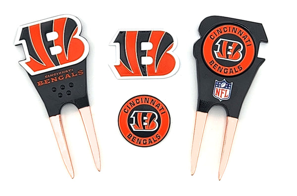 Cincinnati Bengals 2 Ballmarker Divot Tool – PAC GOLF