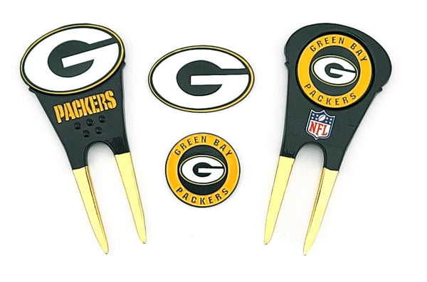 Green Bay Packers 2 Ballmarker Divot Tool – PAC GOLF